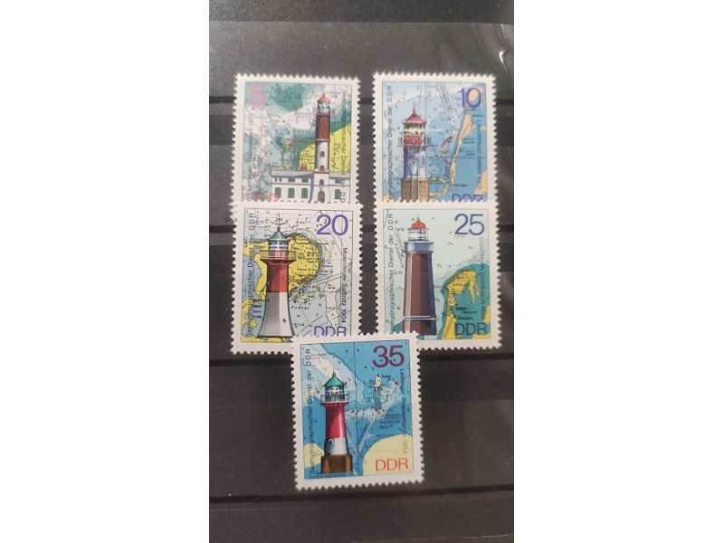 DDR 1975 KOMPLET MNH