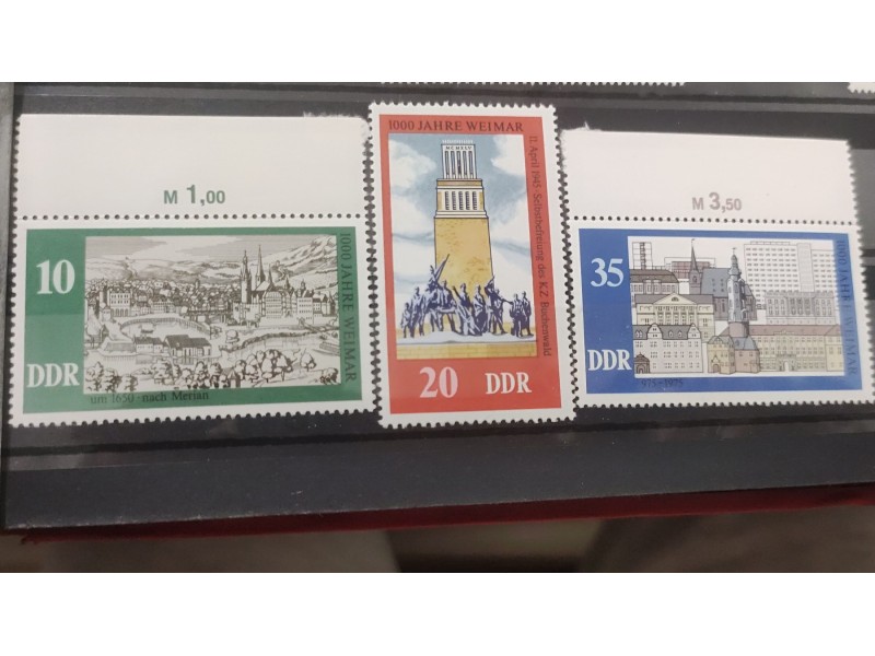 DDR 1975 KOMPLET MNH