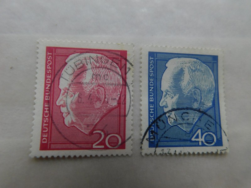 DEUTSCHE BUNDESPOST 1964 KOMPLET SERIJA