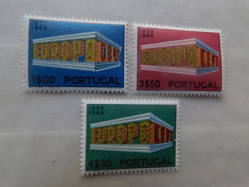 PORTUGAL EUROPA 1969 KOMPLET ČISTA SERIJA