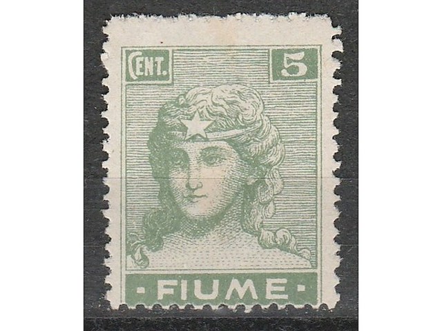 Rijeka, Liberty symbol Fiume - 1919 - MNG