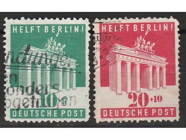 Bizone (Alliierte Besetzung)-1948 - Brandenburg Gate