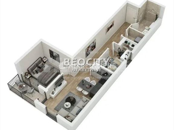 Voždovac, Lekino brdo, Tetovska, 2.0, 57m2, 182912EUR