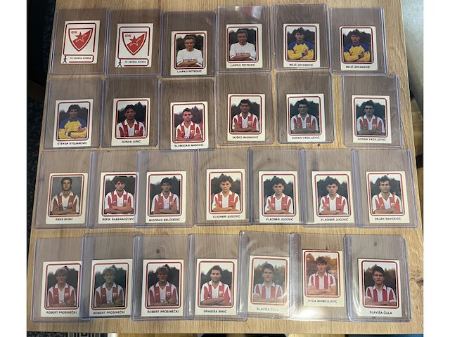 FUDBAL 90/91 - FK C.ZVEZDA (lot 26 slicica)