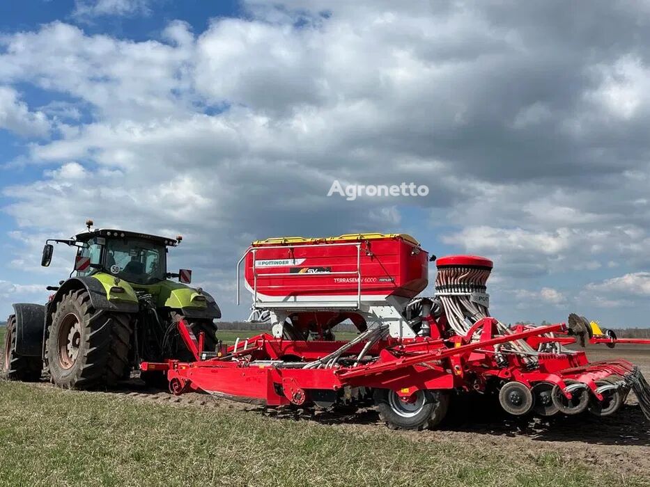 Pöttinger Terrasem V6000DZ z dobrivami kombinovana sejalica