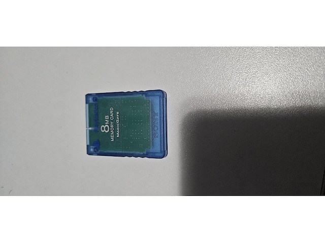 Playstation 2 Memory Card Svetlo Plava 8mb