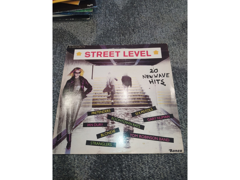 Street Level (20 New Wave Hits) (1980 UK LP)