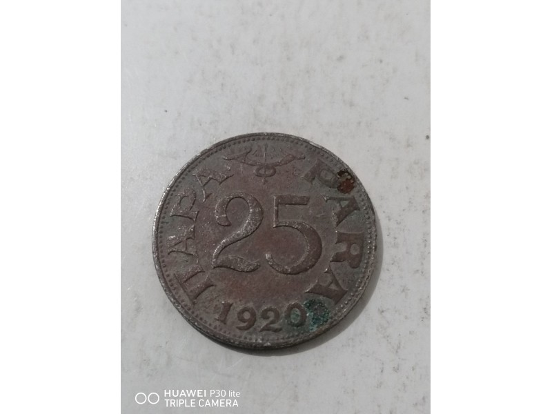 25 PARA 1920