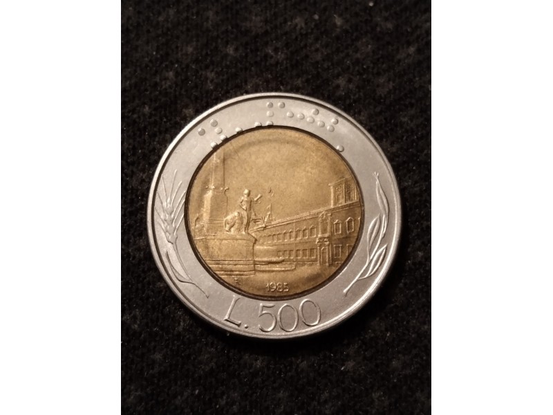 500 lira 1985 italija