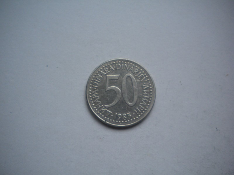 50 DINARA 1985 - SFRJ