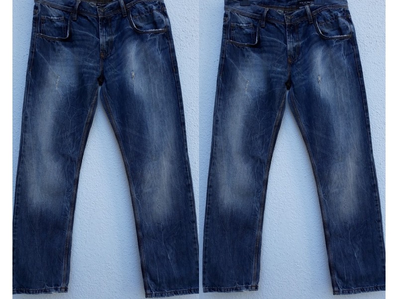 *DENIM* SAVRSENE MUSKE FARKE MALO NOSENE 34/32