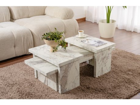 HANAH HOME Sto za dnevnu sobu Sanctuary Fressia Marble