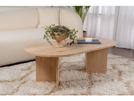 HANAH HOME Sto za dnevnu sobu Sable Sapphire Oak