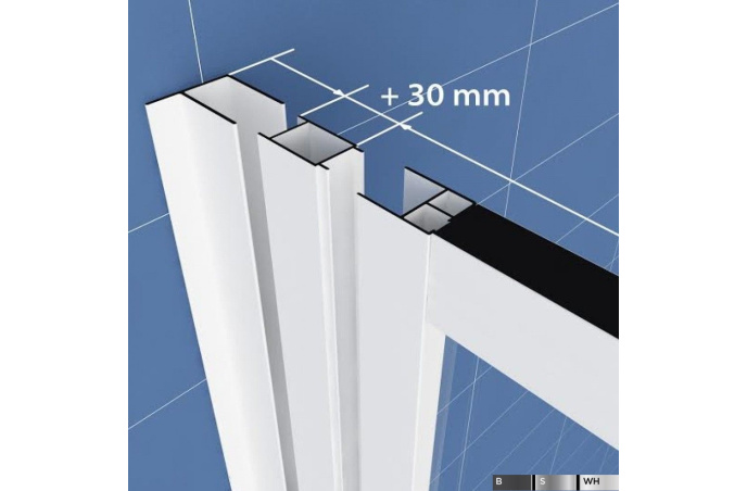 Kolpasan K-30 kompenzacioni profil za VENUS/H=200 WH-beli 661130