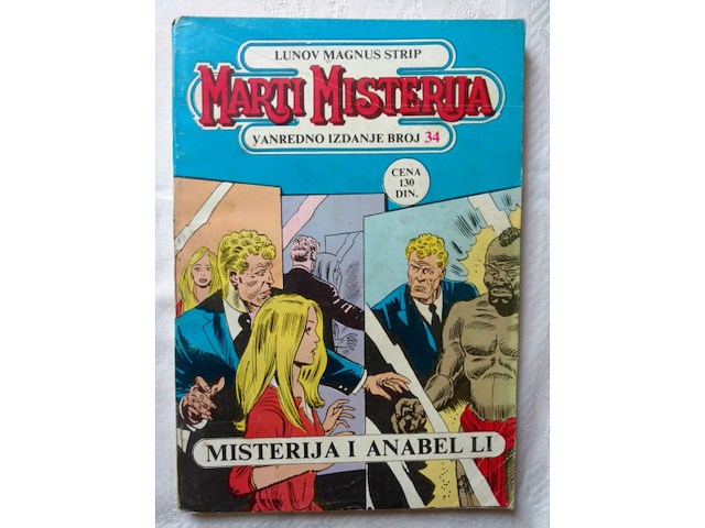 (s) Marti Misterija (dnevnik) 34 - Misterija i Anabel L