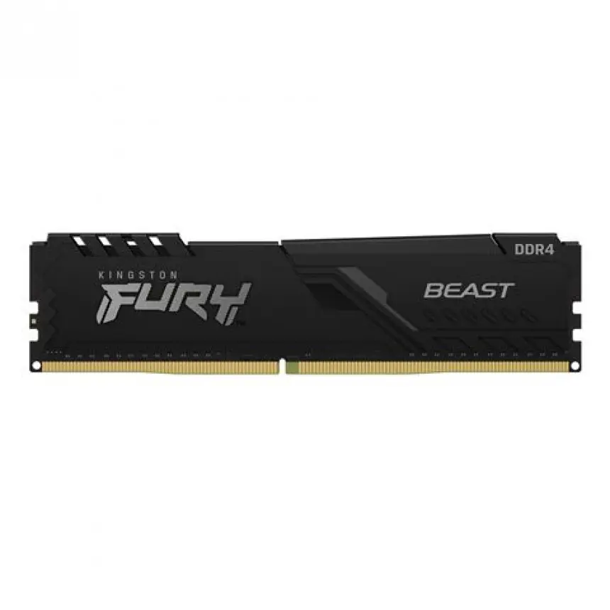 Kingston DDR4 8GB 3600MHz [FURY BEAST], Non-ECC UDIMM, CL17 1.35V, 288-Pin 1Rx8, w/Heatsink