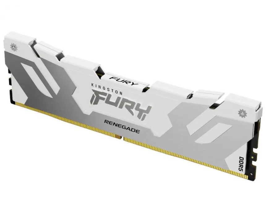 Kingston DDR5 16GB 6800MHz CL36 DIMM [FURY Renegade] White XMP