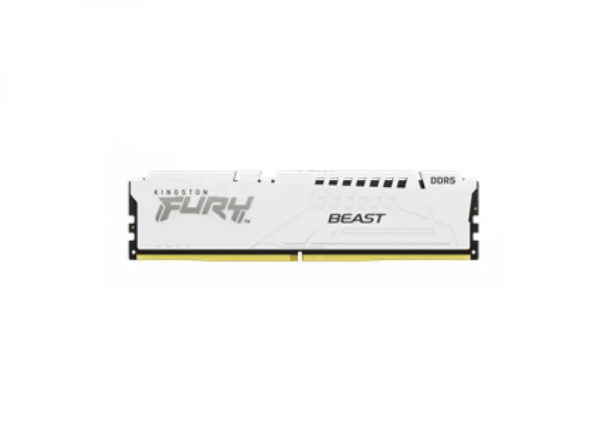 Kingston DDR5 64GB (2x32GB) 5600MHz CL40 DIMM [FURY Beast] White XMP