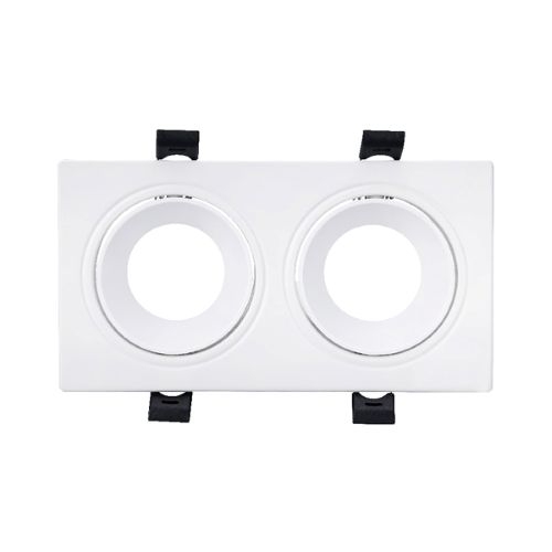 015-048-0003 WH DOWNLIGHT KRUG 2XMR16 80X160MM MAX 10W -AZELYA-3