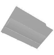 poklopac ELECTROLUX AEG ZANUSSI desna stranica top loadera - 1463508372