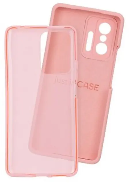 JUST IN CASE Set dve maske za telefon Mi 11T/11T pro 128GB Extra case MIX PLUS roze i svetloroze