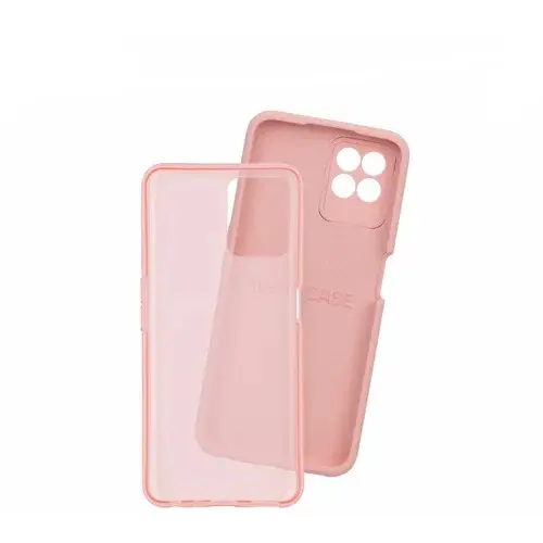 JUST IN CASE Set dve maske za telefon Realme 8i Extra case MIX PLUS roze i svetloroze