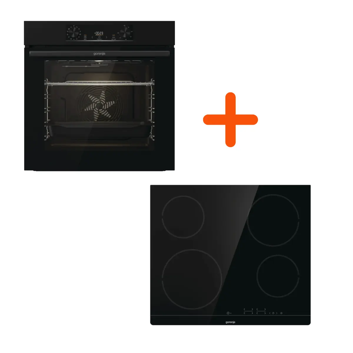 Gorenje Јump Set ugradna rerna BO6735E02BK/ploča ECT641BSC