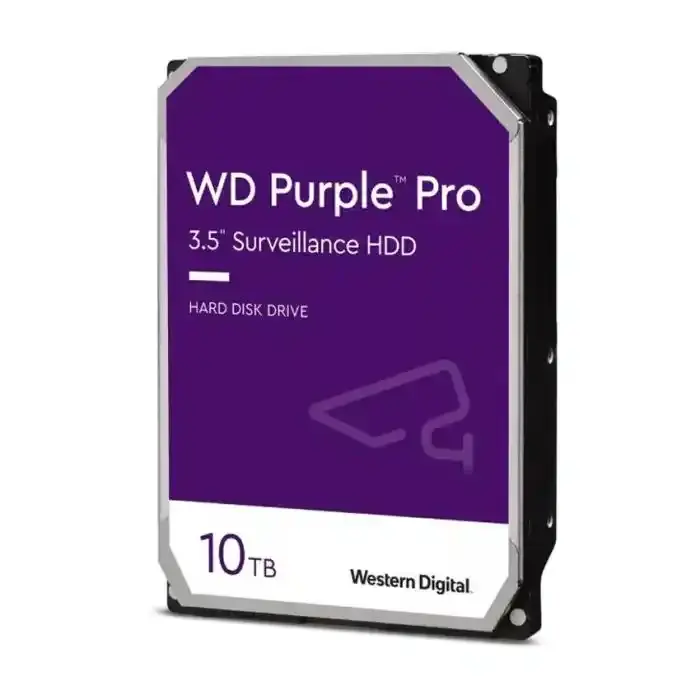 Western Digital Hard disk WD101PURP, 10TB, SATA3, 256mb, Purple Pro