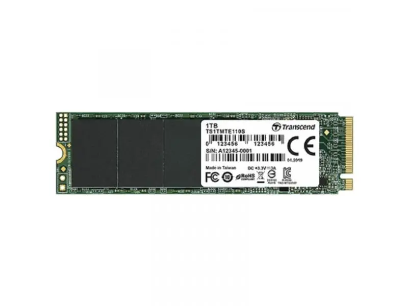 TRANSCEND TS1TMTE110S SSD disk, M.2 1TB NVMe