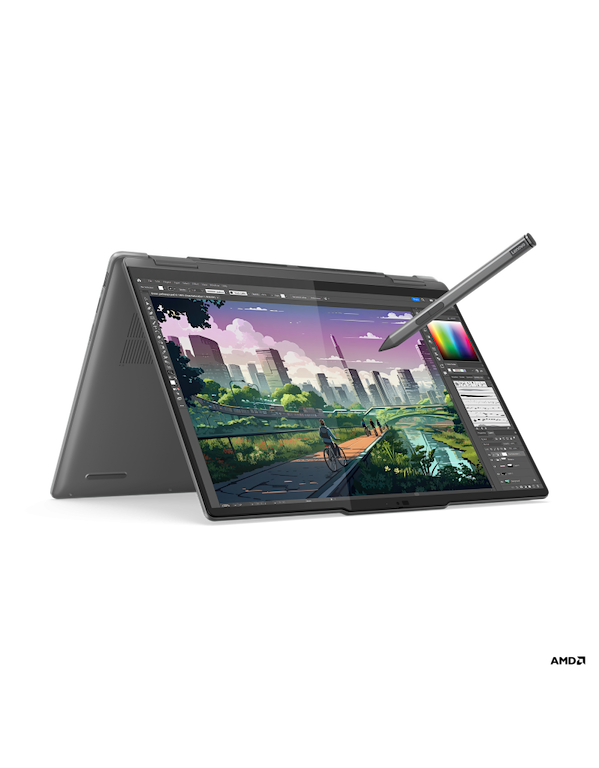 LENOVO Yoga 7 2in1 14AHP9 DOS 14" WUXGA OLED Ryzen 7-8840HS 16GB 1TB backlit SRB siva