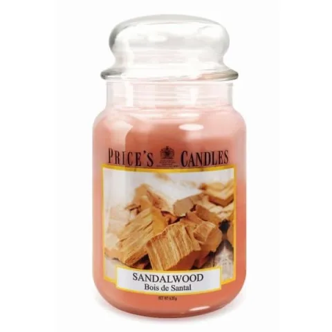 Sandalwood - Price´s Candle mirisna sveća L (sandalovina)