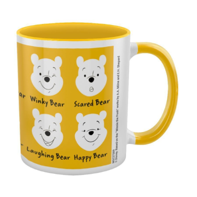 Šolja - Winnie the Pooh, Faces, Yellow Inner