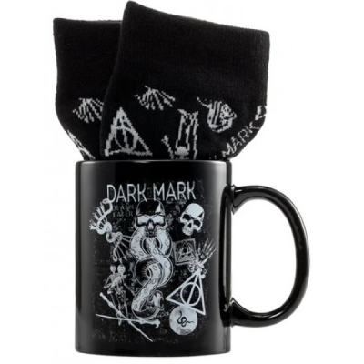 Šolja i čarape set - Harry Potter, Dark Arts