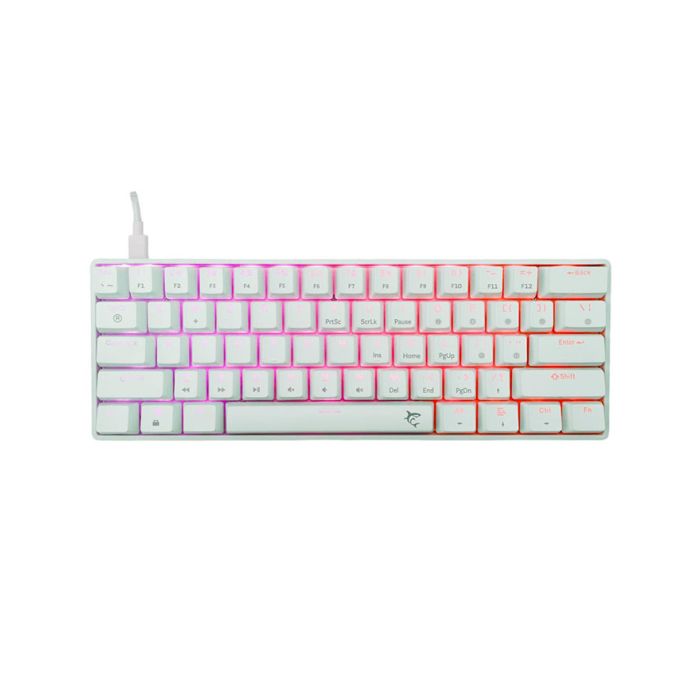 Tastatura White Shark Shinobi 2 White - Red Switch US