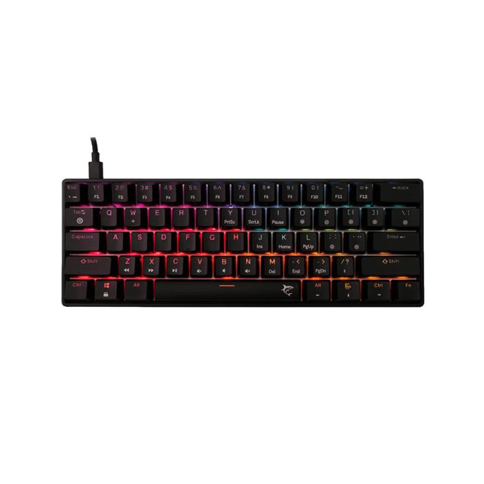 Tastatura White Shark Shinobi 2 Black - Red Switch US