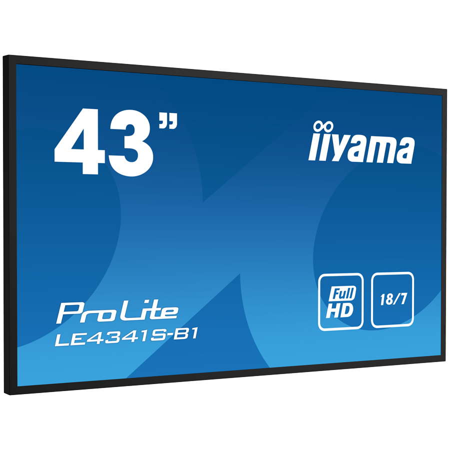Iiyama Monitor ProLite LE4341S-B1 42.5" IPS Digital Signage Display