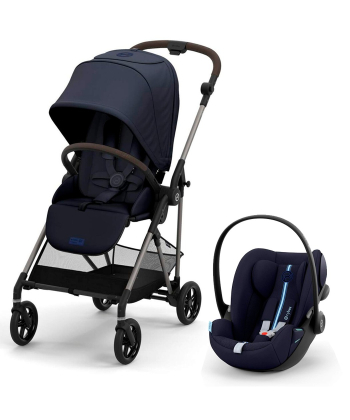 Cybex Melio kolica 2 u 1 sa auto sedištem Cloud G I-size - Dark Blue&Ocean Blue