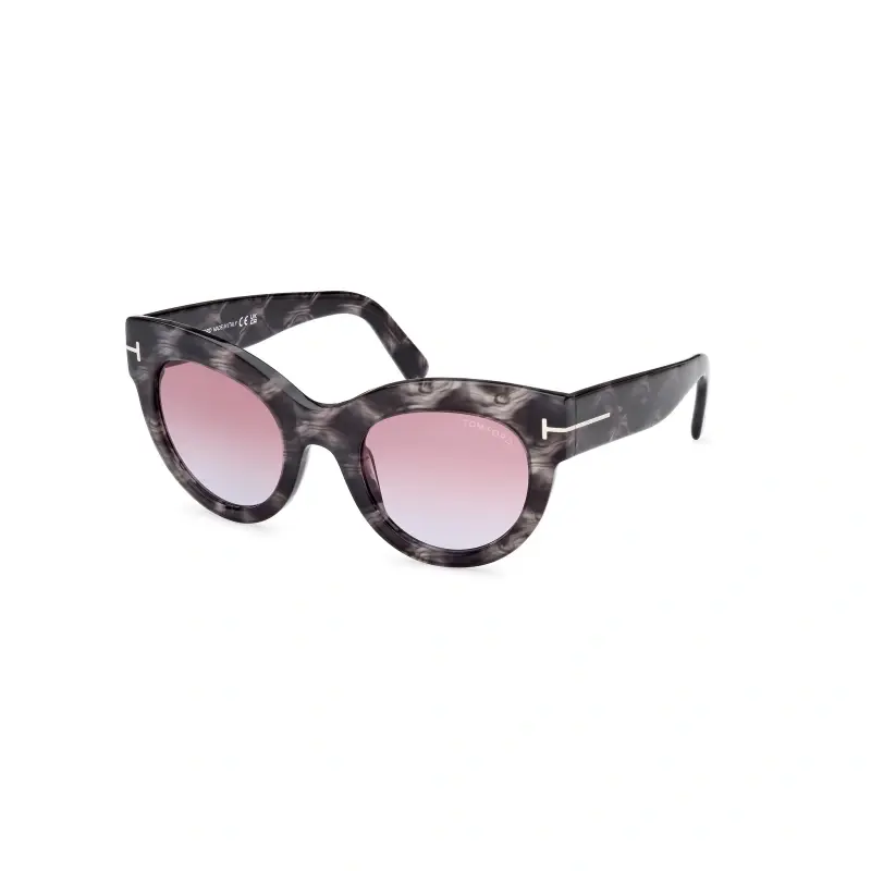TOM FORD Ženske naočare za sunce Lucilla 0FT1063 56Z51, Tamnosive