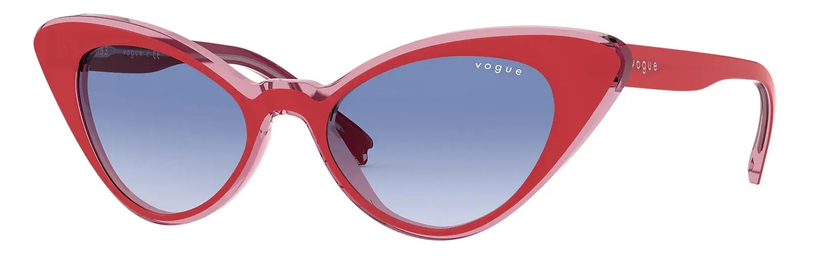 VOGUE Ženske naočare za sunce MBB 0VO5317S 2811X0 49, Crvene