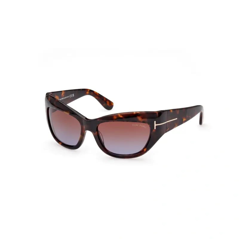 TOM FORD Ženske naočare za sunce Brianna 0FT1065 52F55, Braon