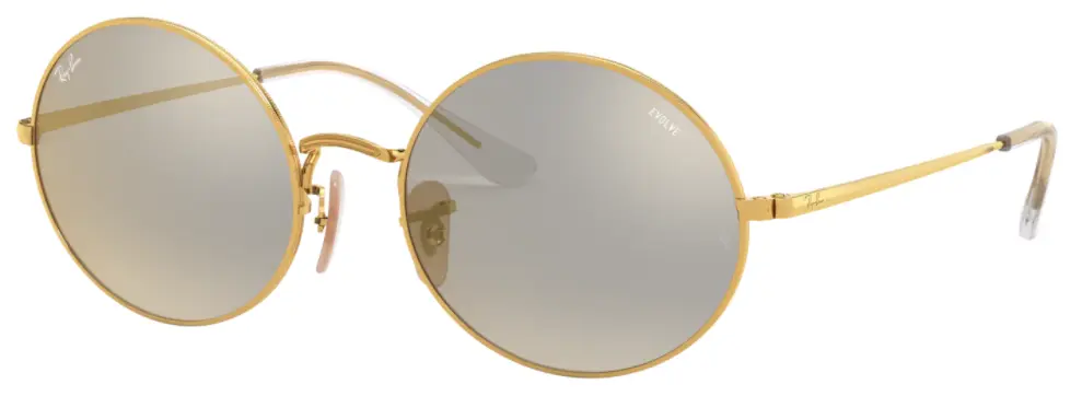 Ray-Ban Naočare za sunce 0RB1970 001 B3 54 Evolve, Zlatne boje