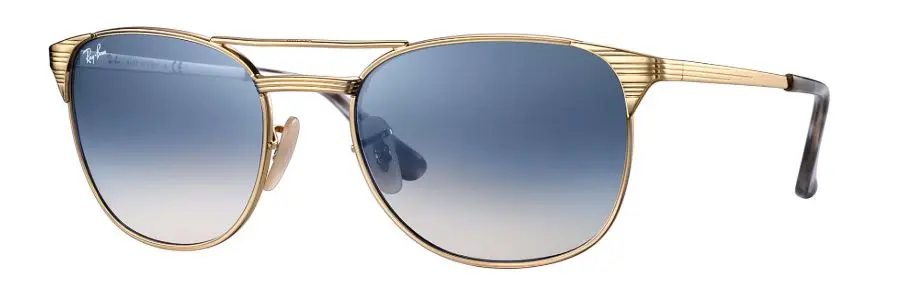 Ray-Ban Naočare za sunce Signet 0RB3429M 001 3F58, Zlatne boje