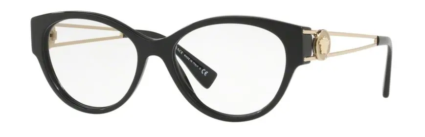 VERSACE Okvir za naočare 0VE3254 GB154, Ženski, Crni