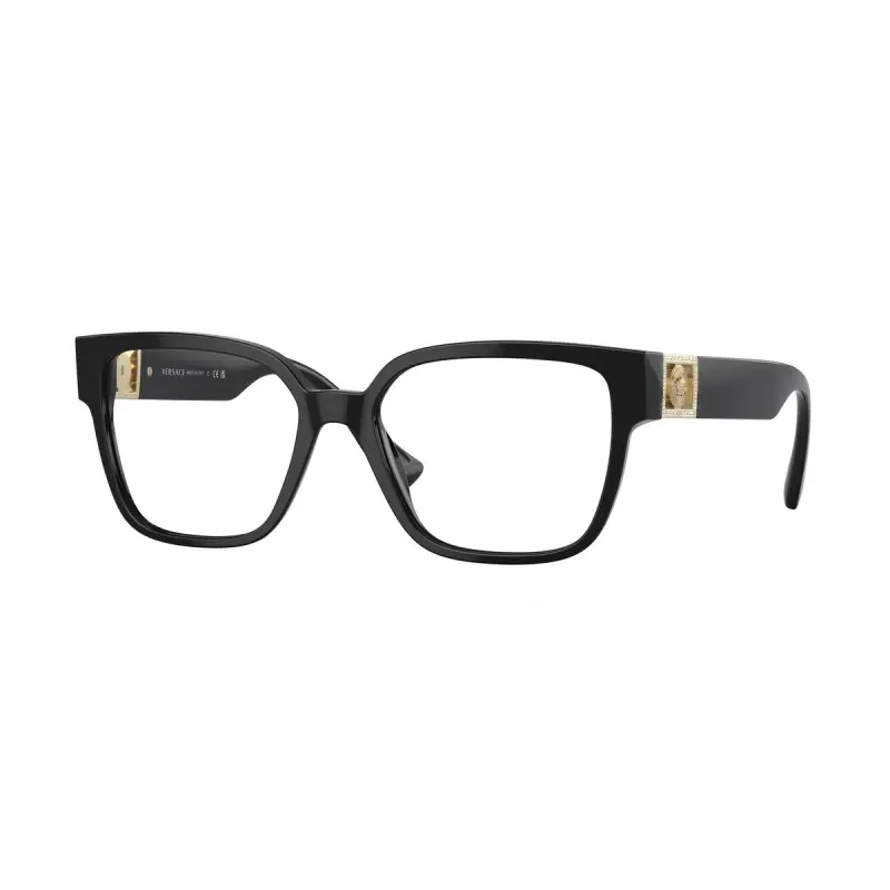 VERSACE Okvir za naočare 0VE3329B GB1 54, Ženski, Crni