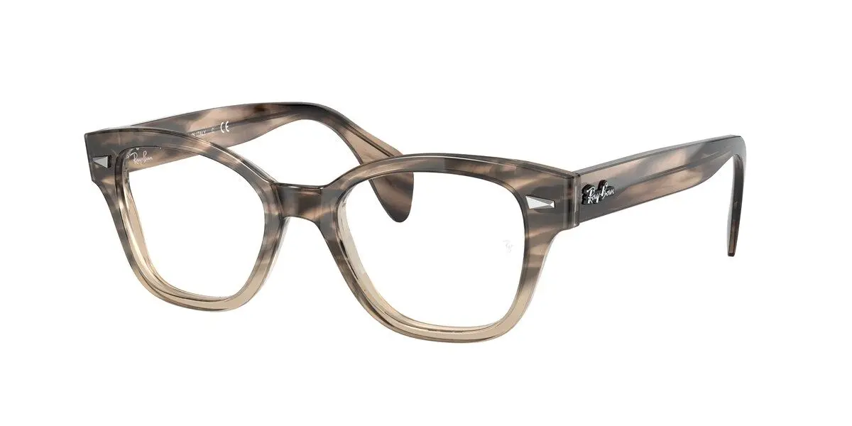 Ray-Ban Okvir za naočare 0RX0880 8107 49, Ženski, Braon
