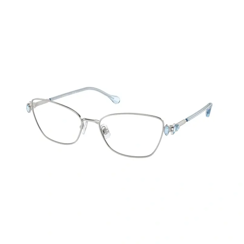 SWAROVSKI Okvir za naočare 0SK1006 4020 55, Ženski, Srebrne boje