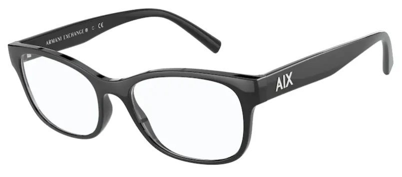 ARMANI EXCHANGE Ženski okvir 0AX3076 8255 53, Ženski, Crni