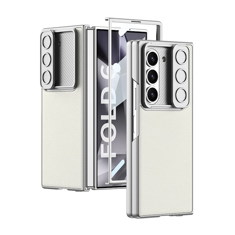 Futrola CAMERA SWIPE za Samsung Galaxy Z Fold 6 5G bela (GKK case) (MS)