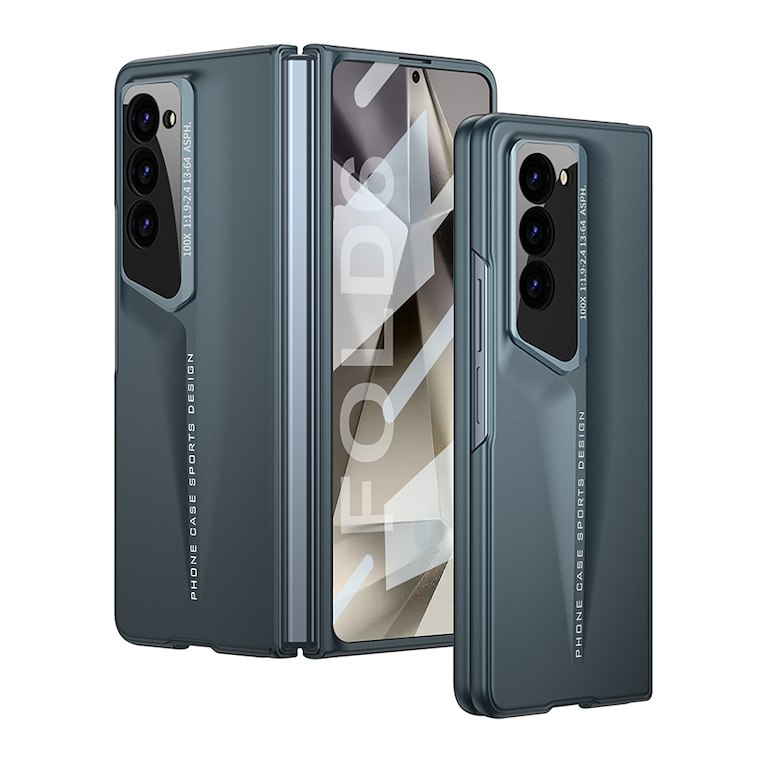 Futrola ELEGANCY za Samsung Galaxy Z Fold 6 5G plava (GKK case) (MS)