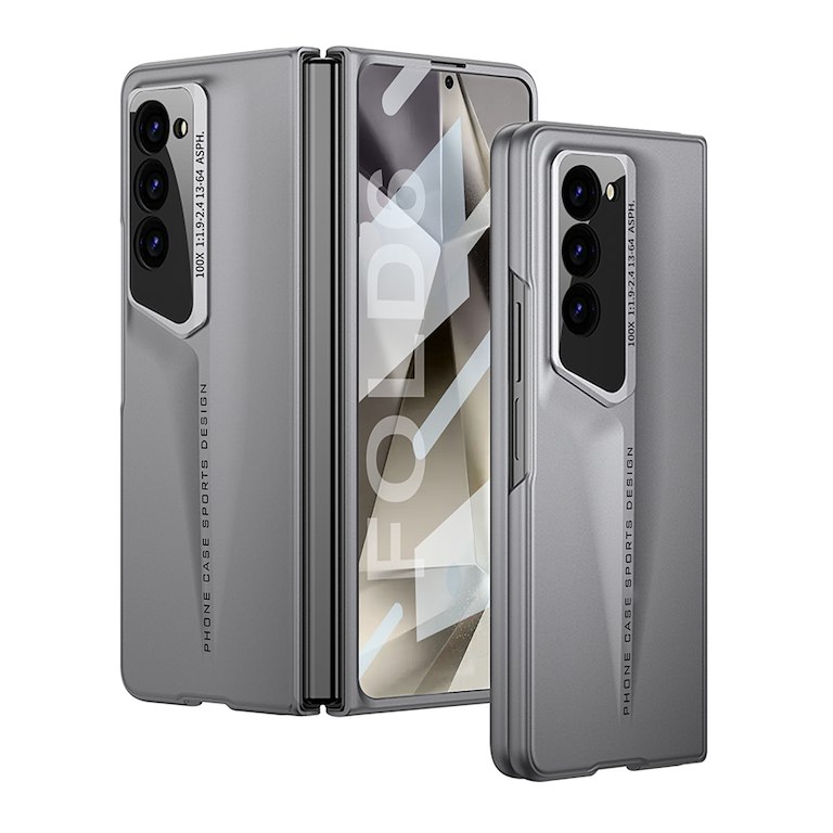 Futrola ELEGANCY za Samsung Galaxy Z Fold 6 5G siva (GKK case) (MS)